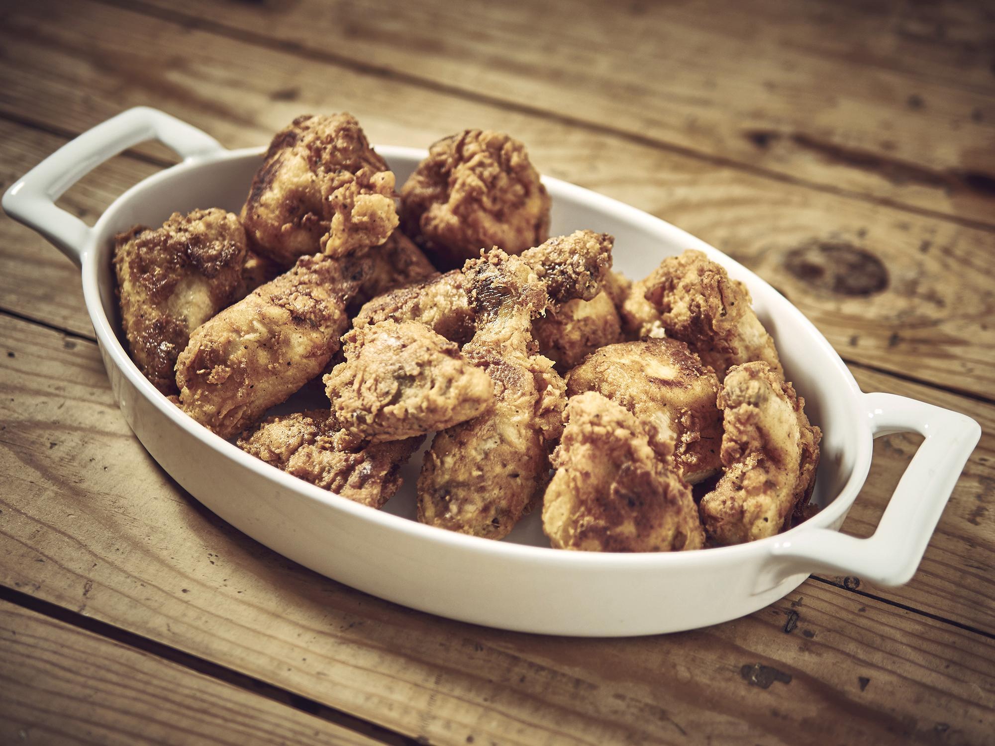 El tradicional pollo frito hecho de una manera nada tradicional - a ...